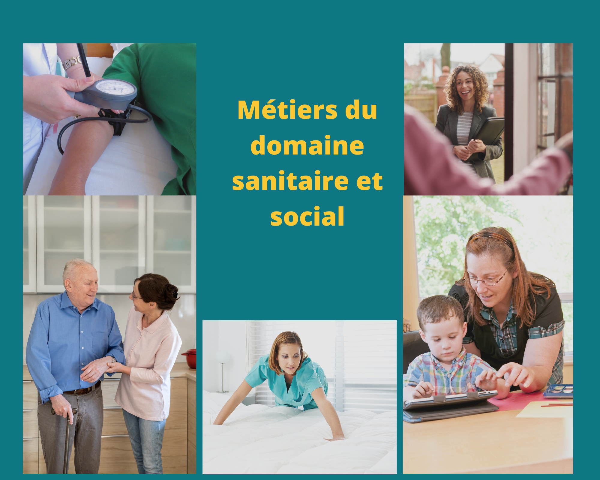 Les métiers du domaine sanitaire et social - Corsica Orientazione